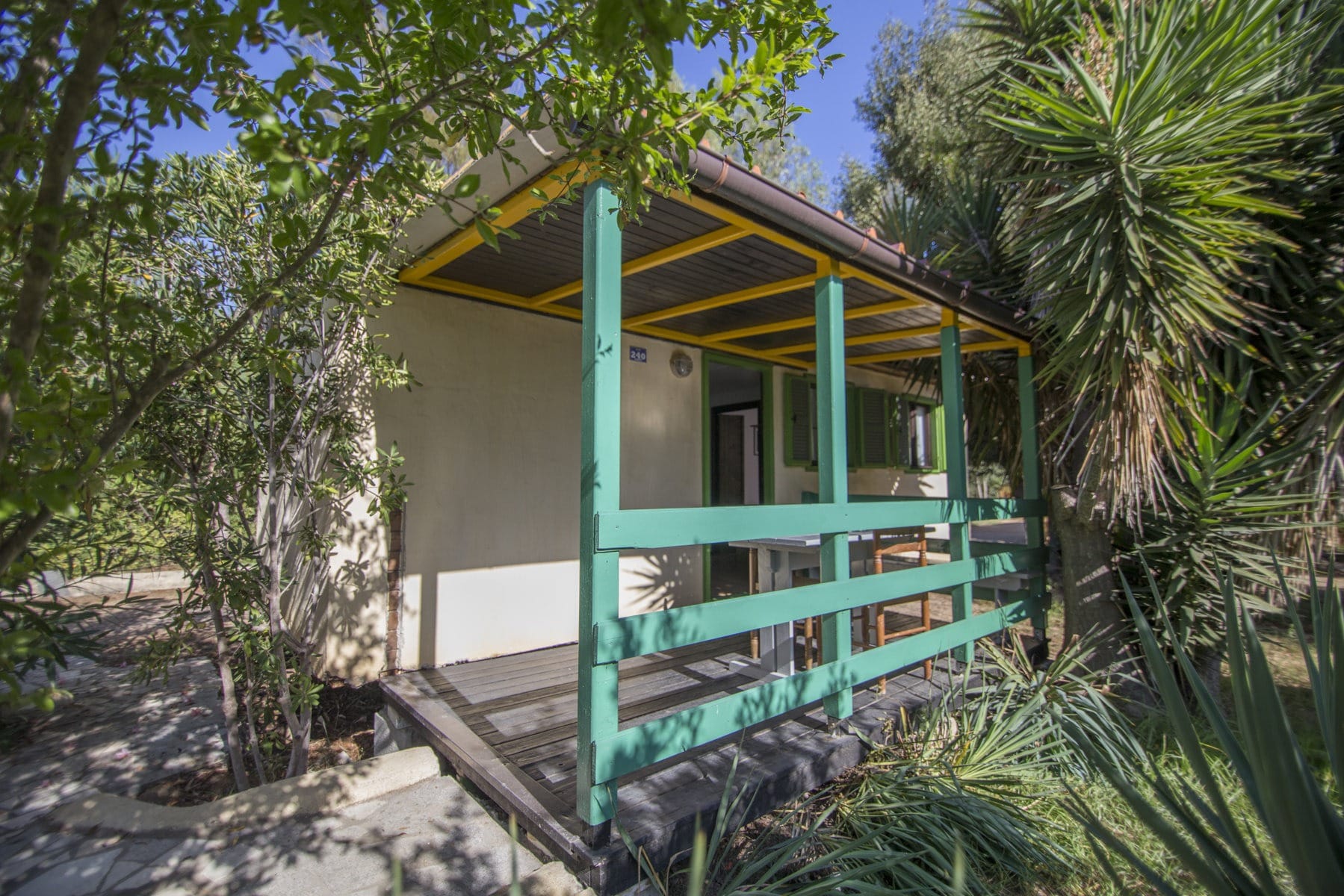 Chalet am Meer auf Sardinien, Campingplatz Feriendorf Tortoli